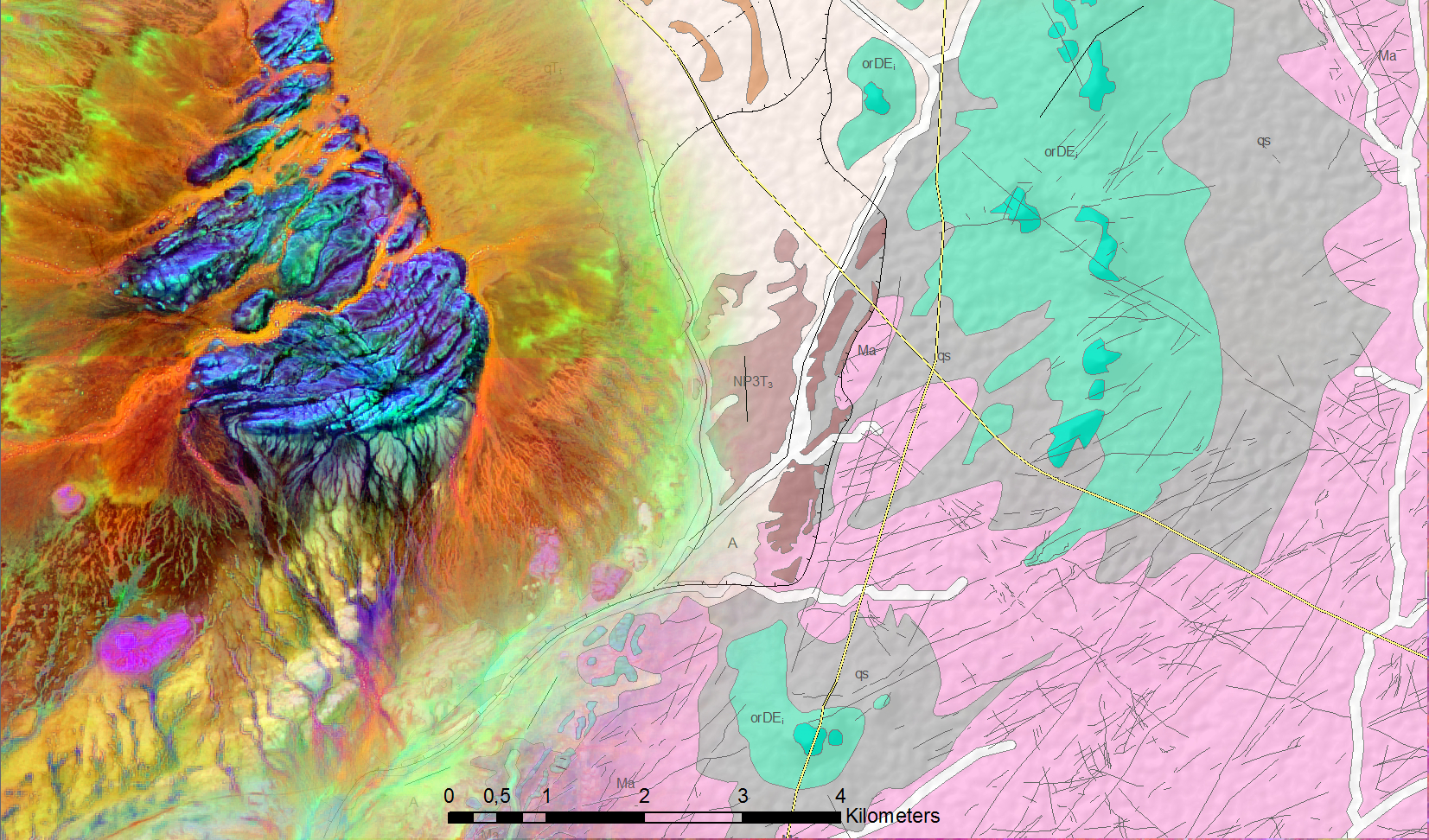 GAF demonstrates improved geological mapping with Sentinel data – GAF AG